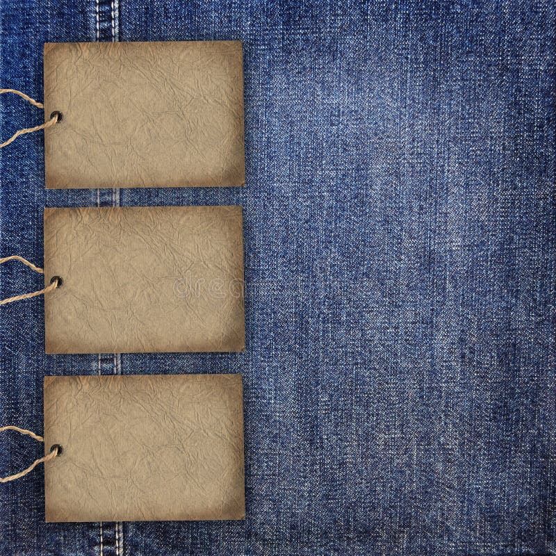 Background Denim Texture with Lace Pattern Stock Image - Image of ...