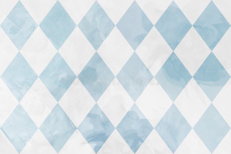 Pastel Blue Checkered Diamond Pattern Stock Illustration - Illustration ...
