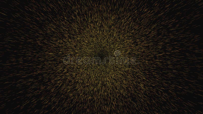 Background with Depth Effect Black Gold Orange Stock Illustration ...