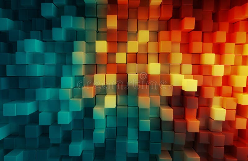 Background Design Abstract Geometric Pattern Square Stock Illustration ...