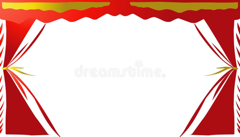 The Background Design with an Aesthetic Red Curtain or Curtain Pattern ...