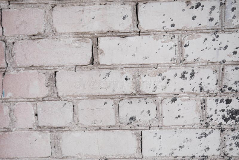 Brick Wall Texture with Paint Stock Photo - Image of structure, facade ...