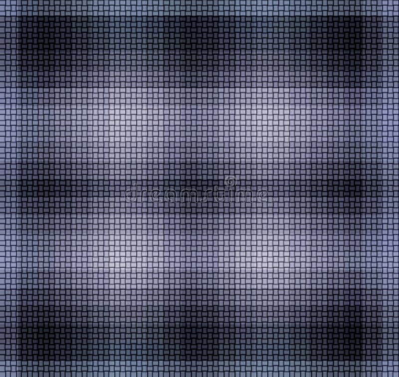 The Background Design is a Cage in Blue Tones. Stock Illustration ...