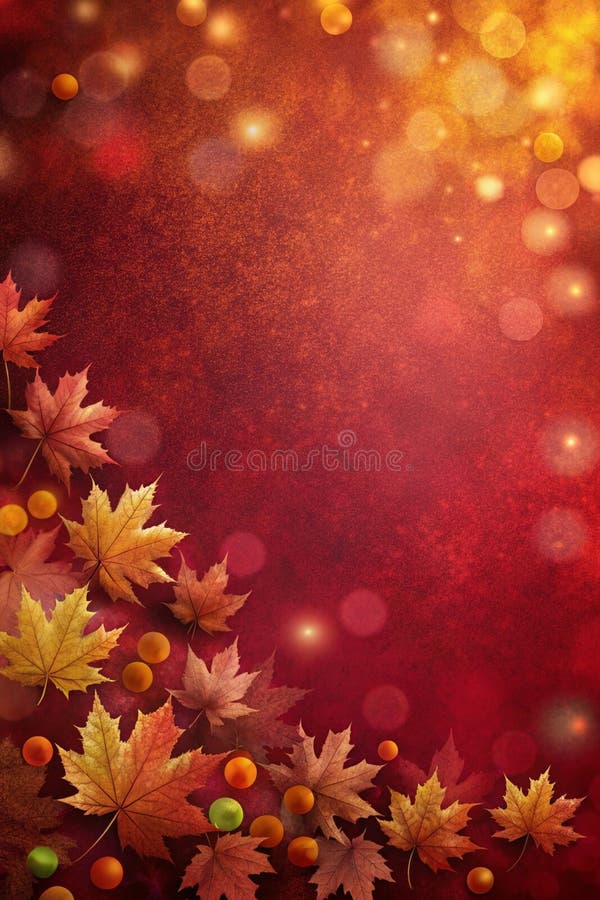 Background for Design in Dark Red Colors with Gradient and Grainy ...