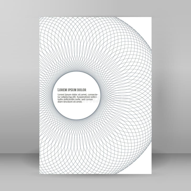 Background Design Element Wire Mesh Digital Circles Line Stock Vector ...