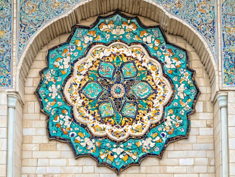 The Background of this Design Features Intricate Middle Eastern Tile ...