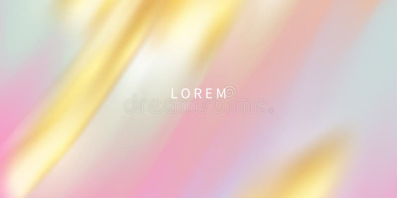 Background Design in Golden Abstract Horizontal Pastel Stock Vector ...