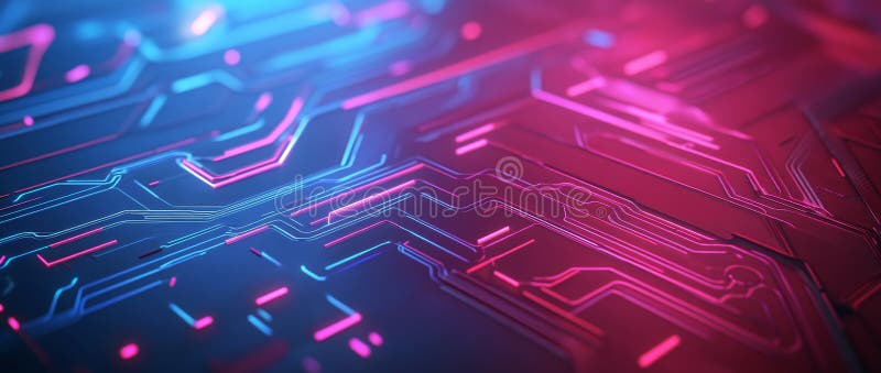 Background Design that Incorporates Tech Elements in a Subtle ...