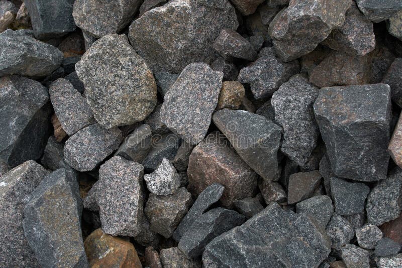 Background for Design.large Crushed Stone Natural Lighting Stock Photo ...