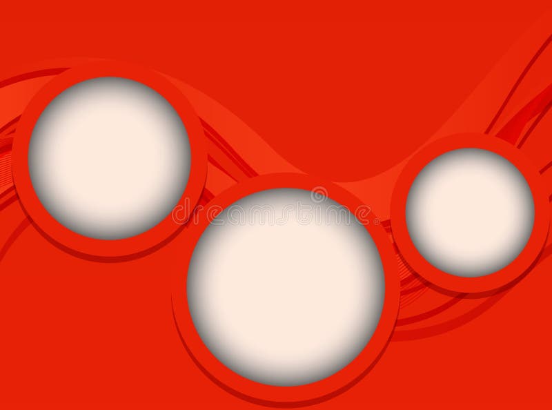 Background Design with Round Patterns Stock Illustration - Illustration ...