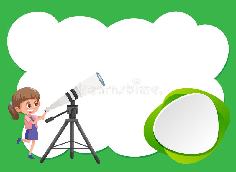 Clip Art Telescope Border Stock Illustrations – 19 Clip Art Telescope ...