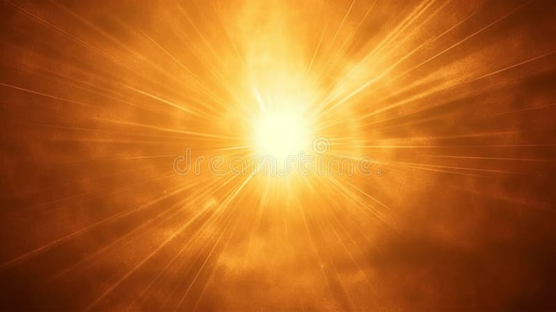 Solar System Background, Rays, Yellow, for Magazine Articles, Concept ...