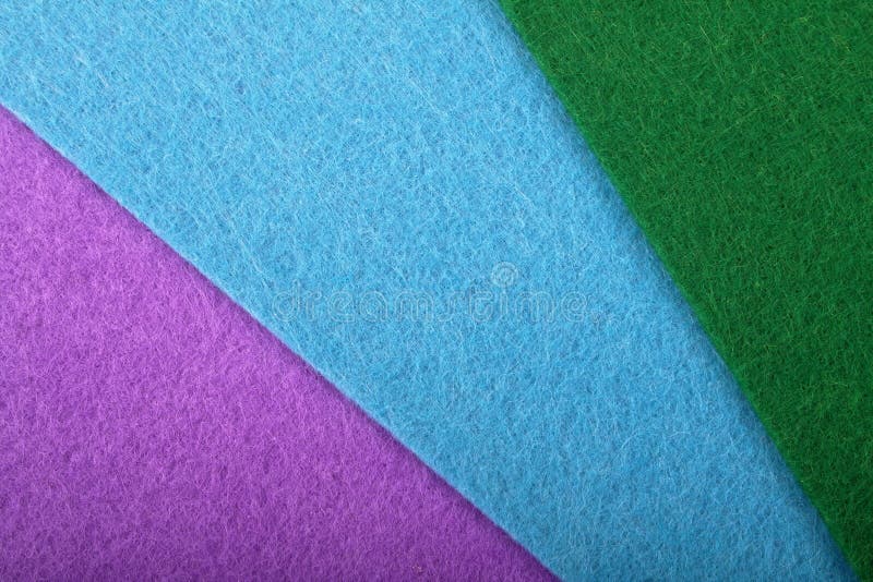 Background of Different Colors of Felt Stock Photo - Image of style ...