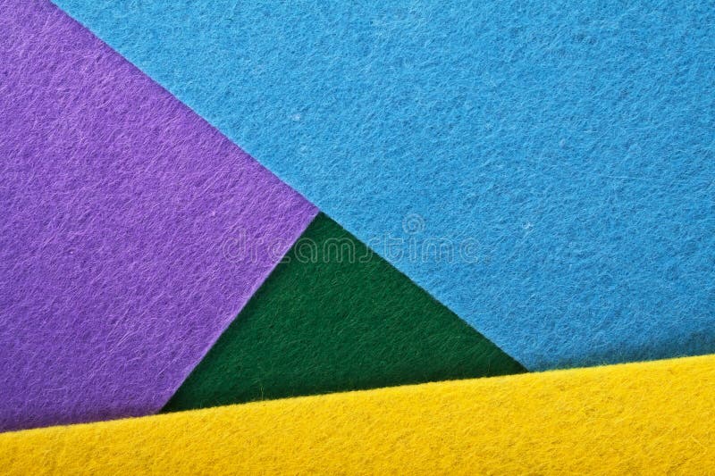 Background of Different Colors of Felt Stock Image - Image of backdrop ...