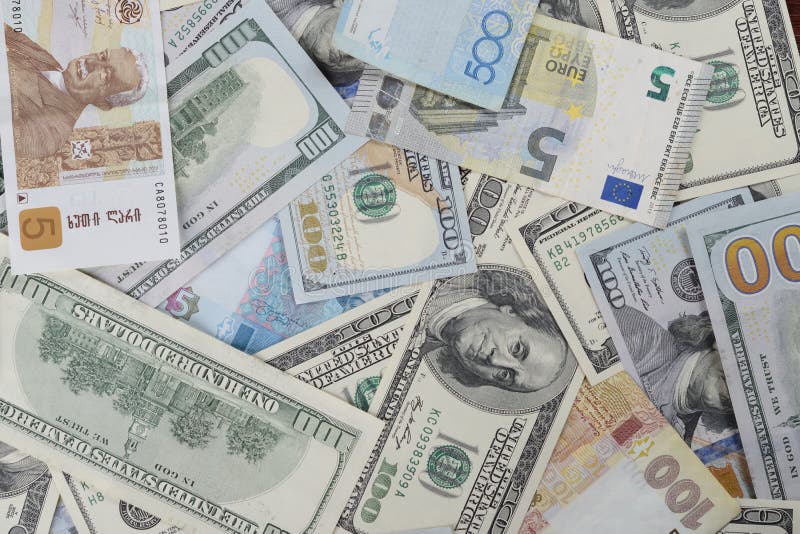 Background with Different Currency Stock Photo - Image of making, loan ...