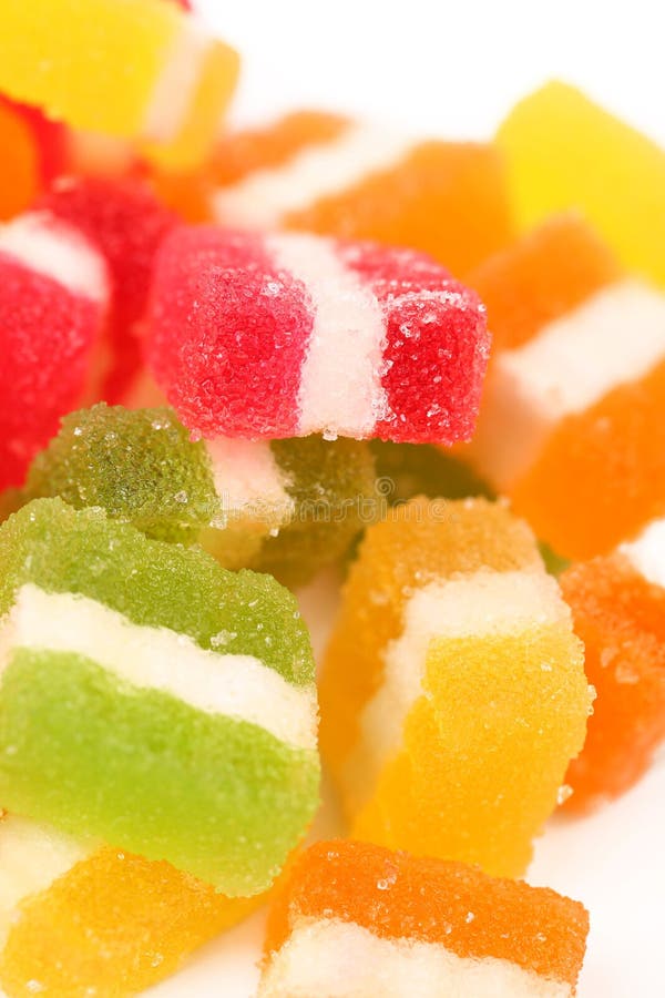 Background of Different Fruit-paste Candies. Stock Image - Image of ...