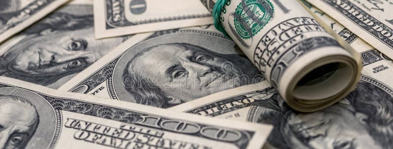 Background of Different Paper Dollar Bills Stock Photo - Image of loan ...