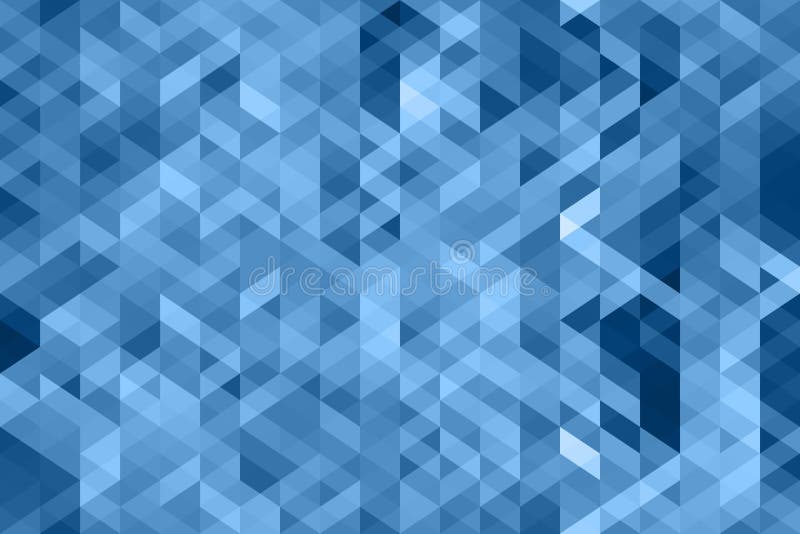 Background Different Shades of Blue Triangles. Texture in Trendy ...