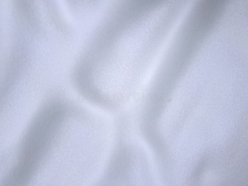 Background of Different Shapes Under Fresh Snow Cover Stock Image ...