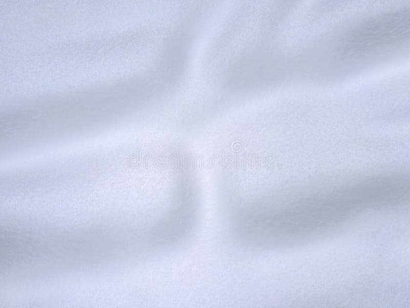 Background of Different Shapes Under Fresh Snow Cover Stock Photo ...