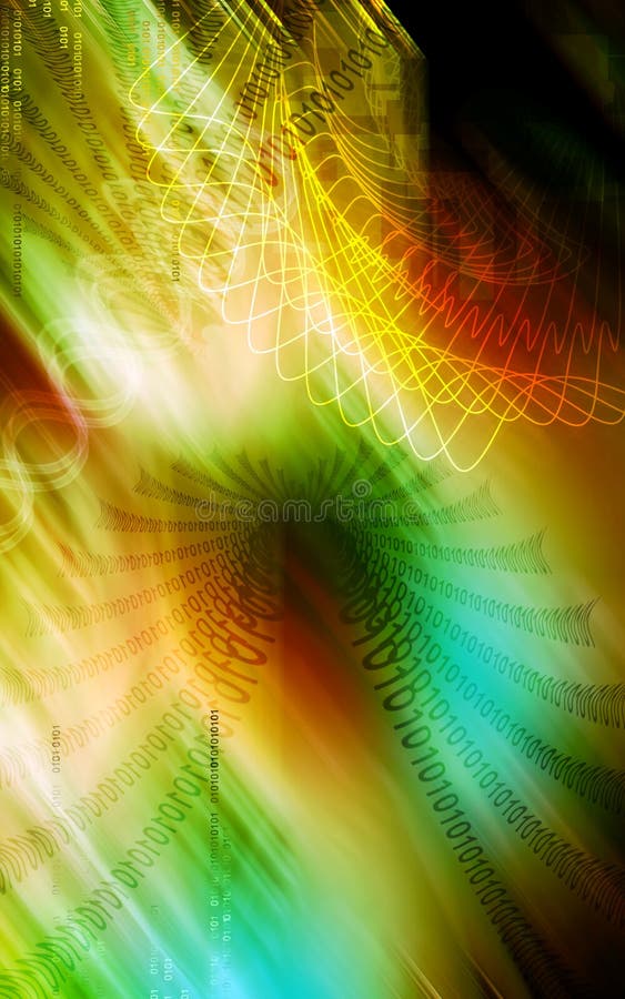 Background Digital stock illustration. Illustration of bright - 7609081