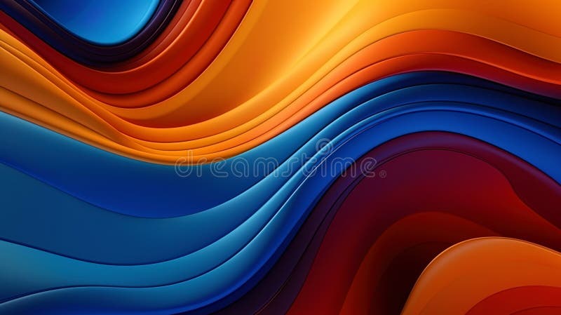 The Background with Digital Abstract Elements and the Effect of ...