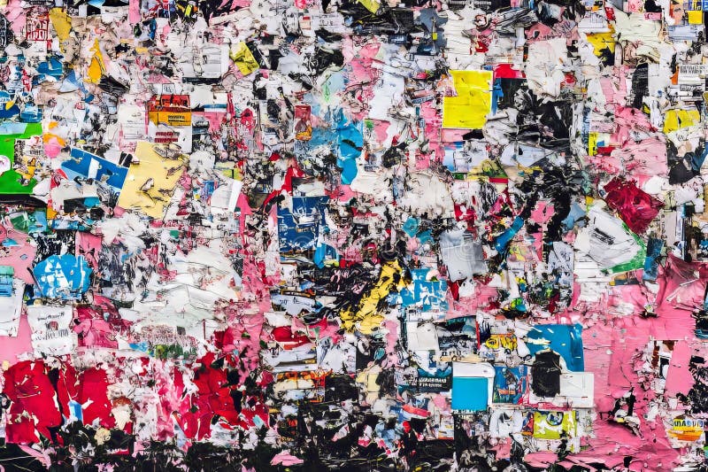 Background Digital Collage or Typography Design Wallpaper Texture Stock ...