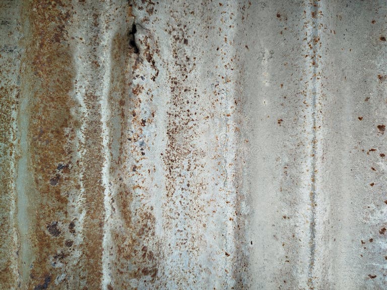 Background Display of Old Rusty and Dirty Galvanized Iron Texture ...