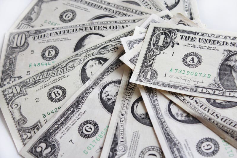 Background of Dollar Bank Notes Stock Photo - Image of income ...