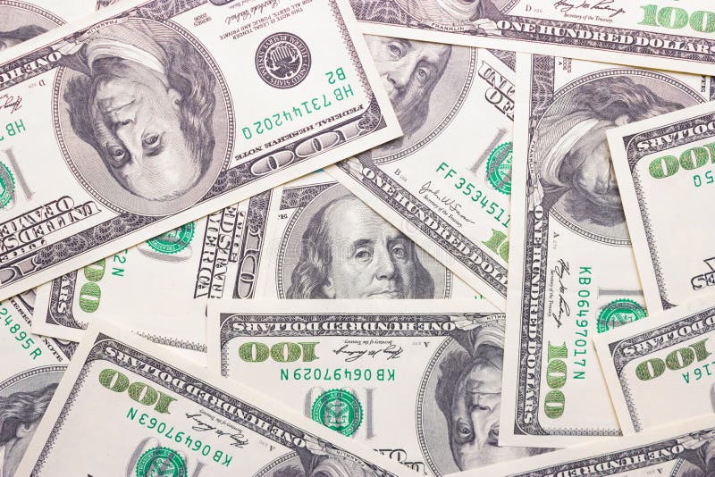 Background of dollar bills stock photo. Image of cash - 109589074