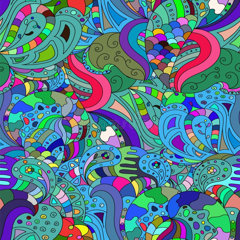 Background doodles 2 stock vector. Illustration of blue - 59894194