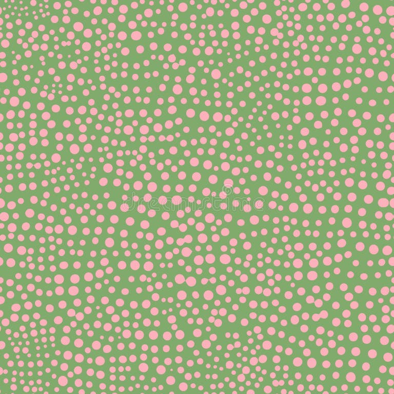 Background with Dotted Texture. Polka Dot Pattern Template. Circle Dot Stock Illustration ...