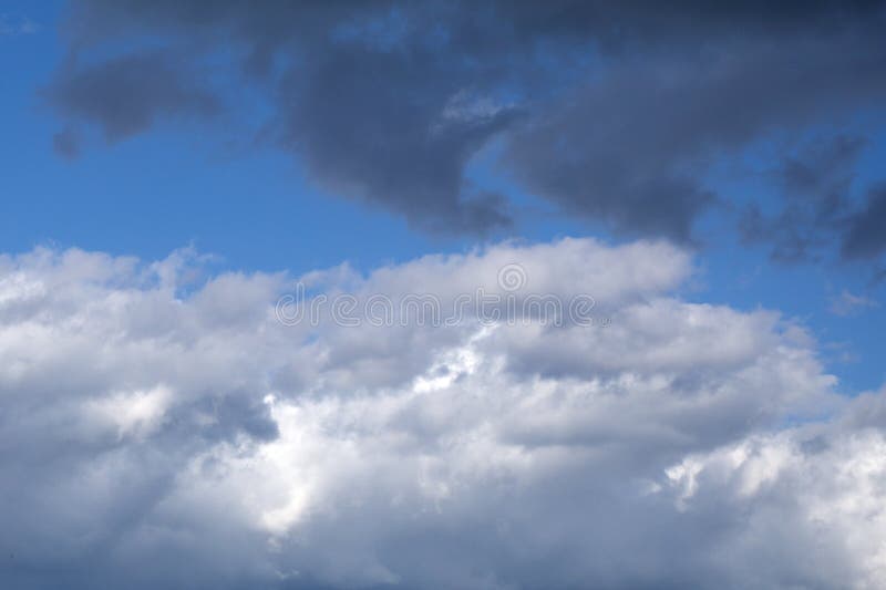 Background Dramatic Dark Sky with Sun Rays . Stock Photo - Image of ...