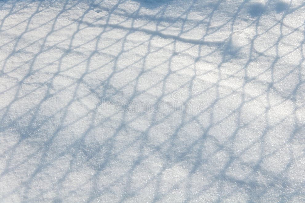 Background of the Drawing Shadows on the Snow Stock Image - Image of ...