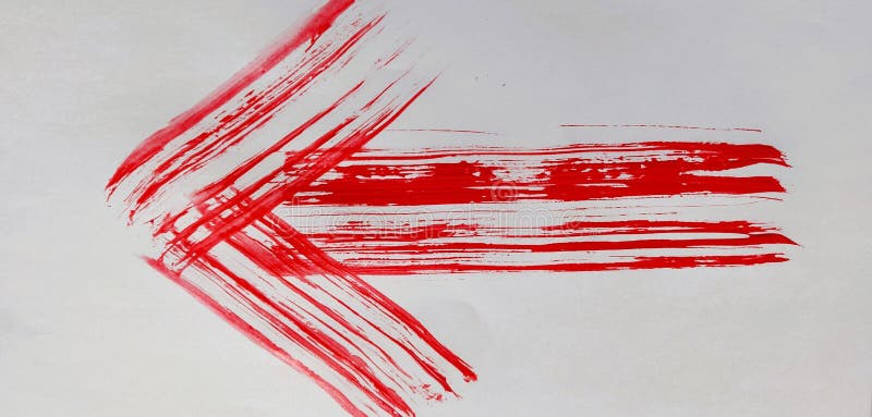 Background Painted with Red Arrow Paint Stock Photo - Image of paper ...