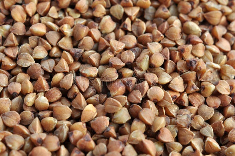 Background of Dried Buckwheat Stock Photo - Image of porridge, seeds ...