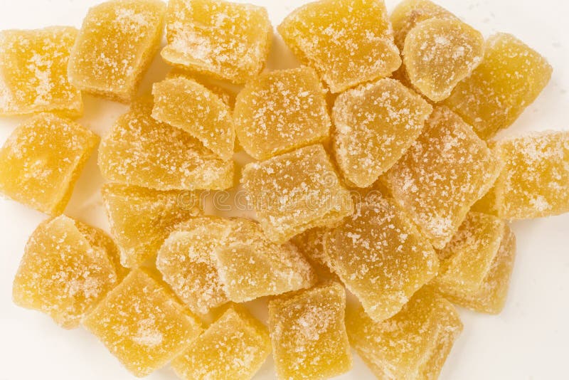 Dried candied ginger stock photo. Image of sweet, candied - 158584998