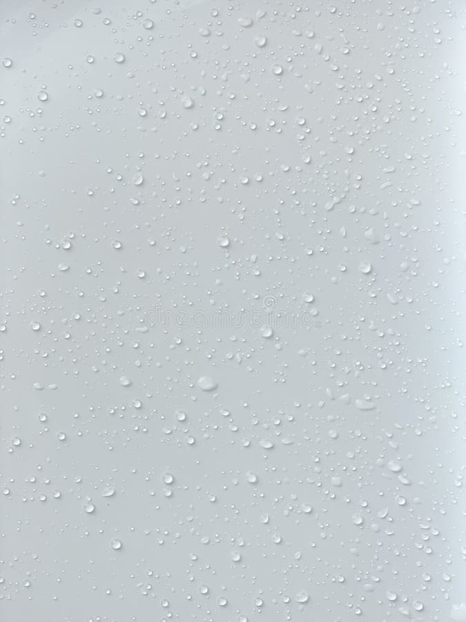 Water Droplets on a White Background. Stock Image - Image of backdrop ...