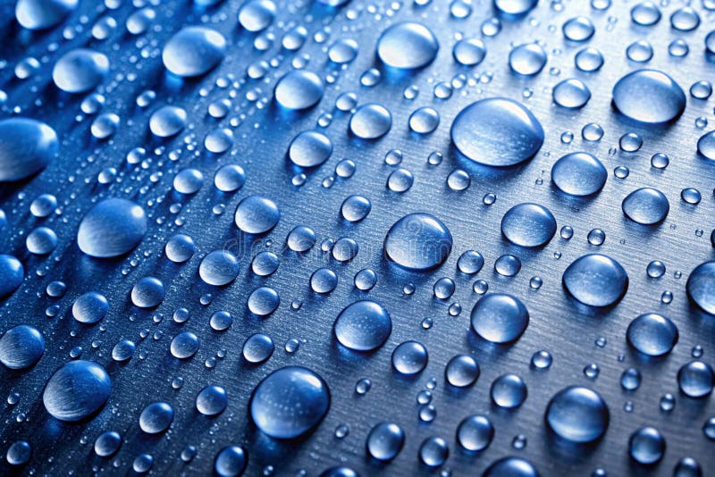 Blue Drops Background stock illustration. Illustration of ...