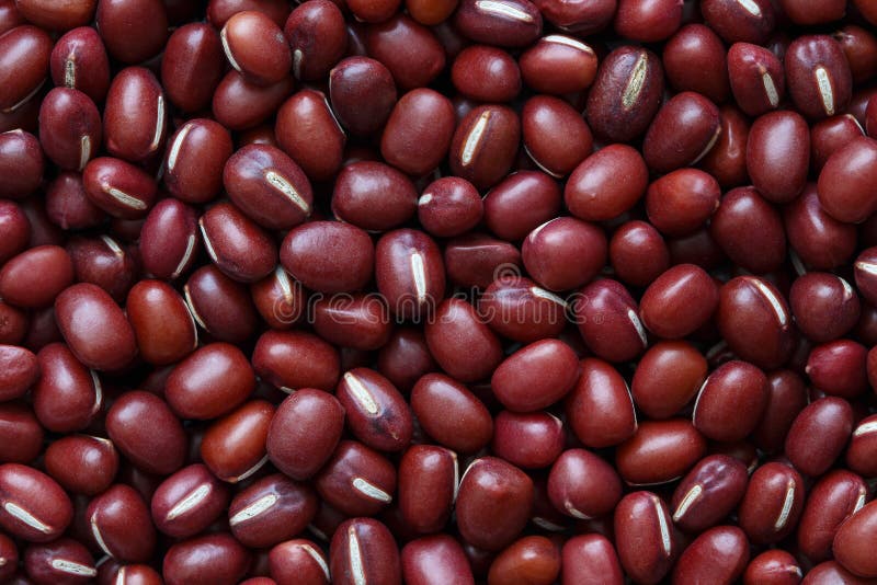 Background of Dry Adzuki Beans Stock Photo - Image of brown, vegan ...