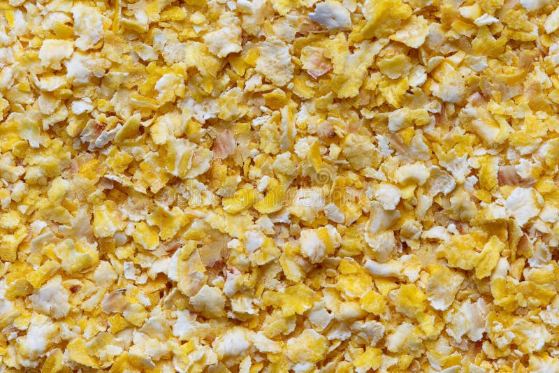 Background of Dry Flaked Corn. Stock Image - Image of uncooked, close ...