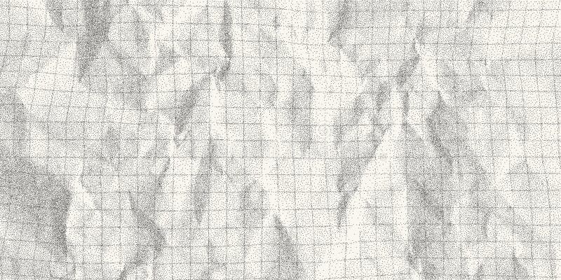 Background Dusty Gritty Dot Effect, Texture of Checkered Paper, Old ...