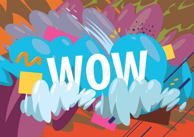 Background with Dynamic Abstract Shapes Stock Vector - Illustration of ...