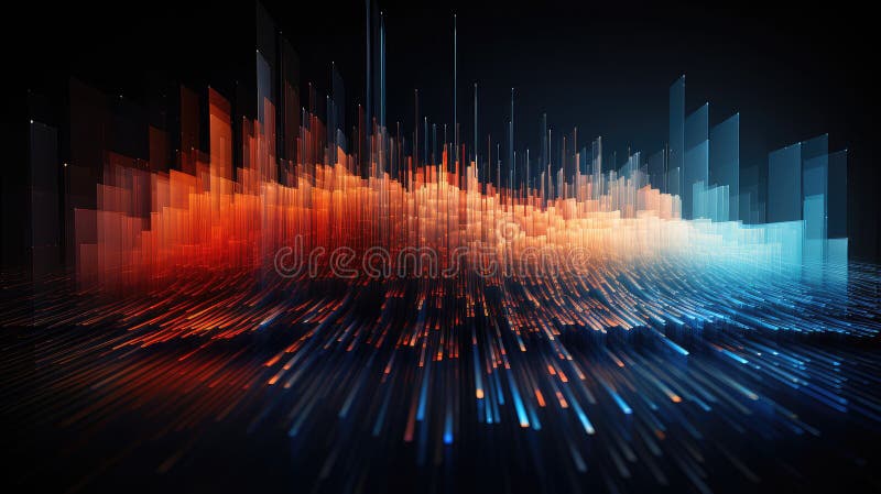 Background Dynamic Data Sorting Stock Illustration - Illustration of ...