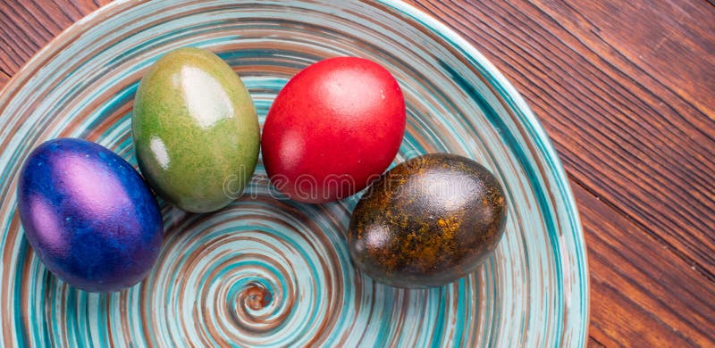 Background with Easter Eggs. Stock Image - Image of multicolored ...