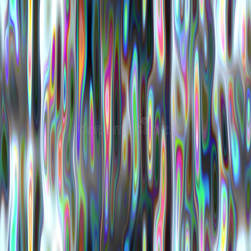 Chrome Liquid Abstract Flowing Effect Colorful Wallpaper Stock ...