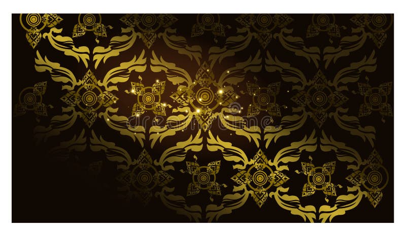 Background Elegant Creative Thai Pattern Illustration Modern Idea and ...