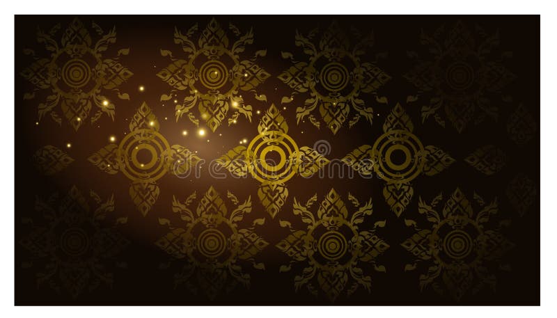 Background Elegant Creative Thai Pattern Illustration Modern Idea and ...
