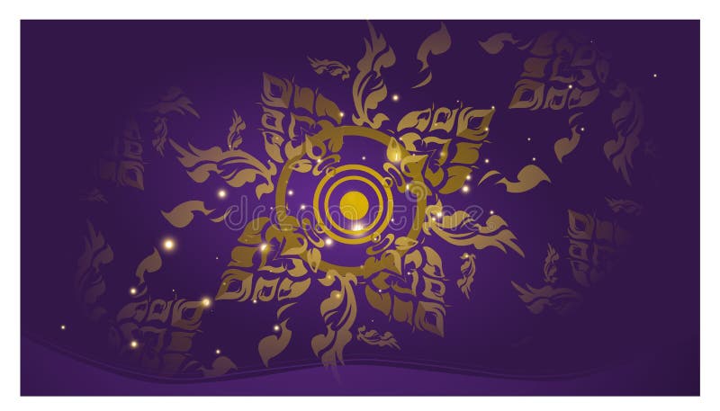 Background Elegant Creative Thai Pattern Illustration Modern Idea and ...