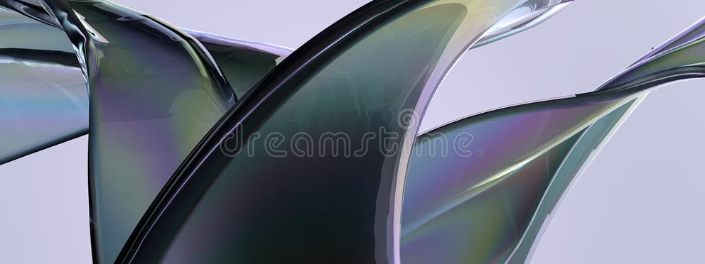 A Background of an Elegant and Modern 3D Rendering Image with Twisting ...